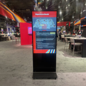 55" Double-Sided Interactive Kiosk - SmartSource